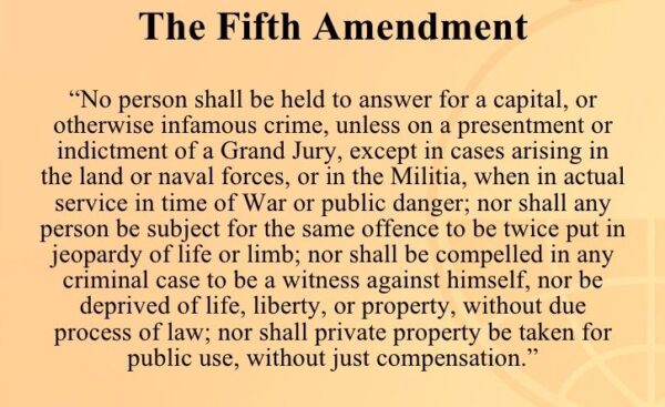 Fifth Amendment