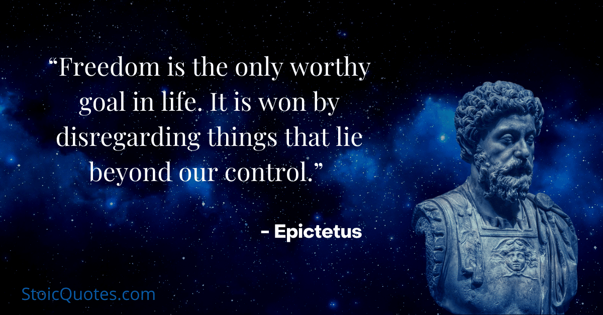 Stoic Quotes on Control - The Absolute Man