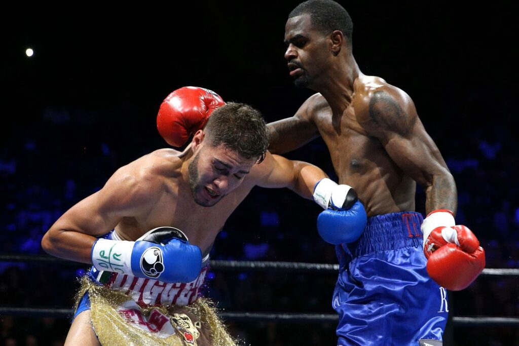 Prichard Colón, suffered a severe injury during a match against Terrel ...